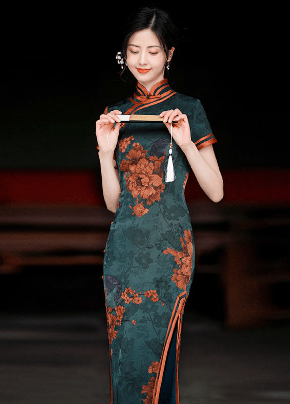 Green Qipao & Cheongsam | Shop Green Chinese Dresses
