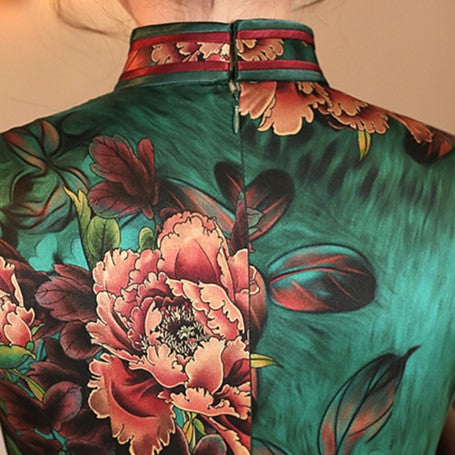 Traditional Chinese Silk Qipao | Cheongsam Dress