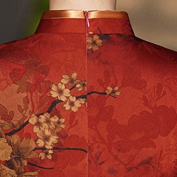 Traditional Red Qipao | Cheongsam Dress